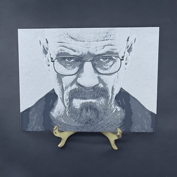 Hand Crafted | Wall Decor | Walter White Heisenberg Wall Art Breaking ...